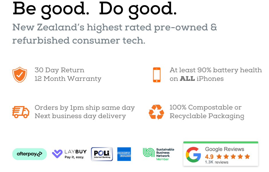 GoodTech | Refurbished & Pre-owned Phones, iPads, MacBooks & Watches